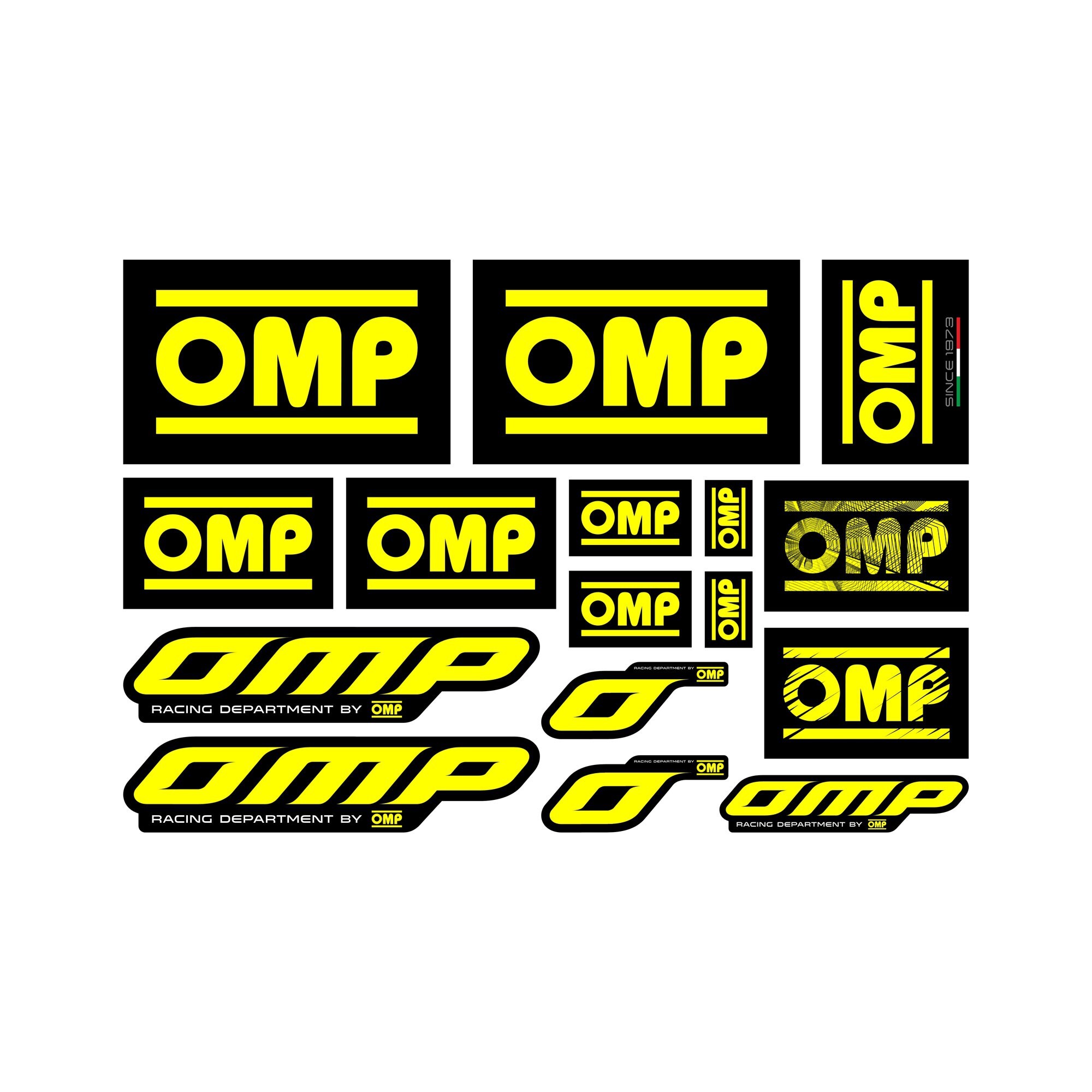 X/889E Assorted OMP stickers | Limit - OMP 正規輸入代理店