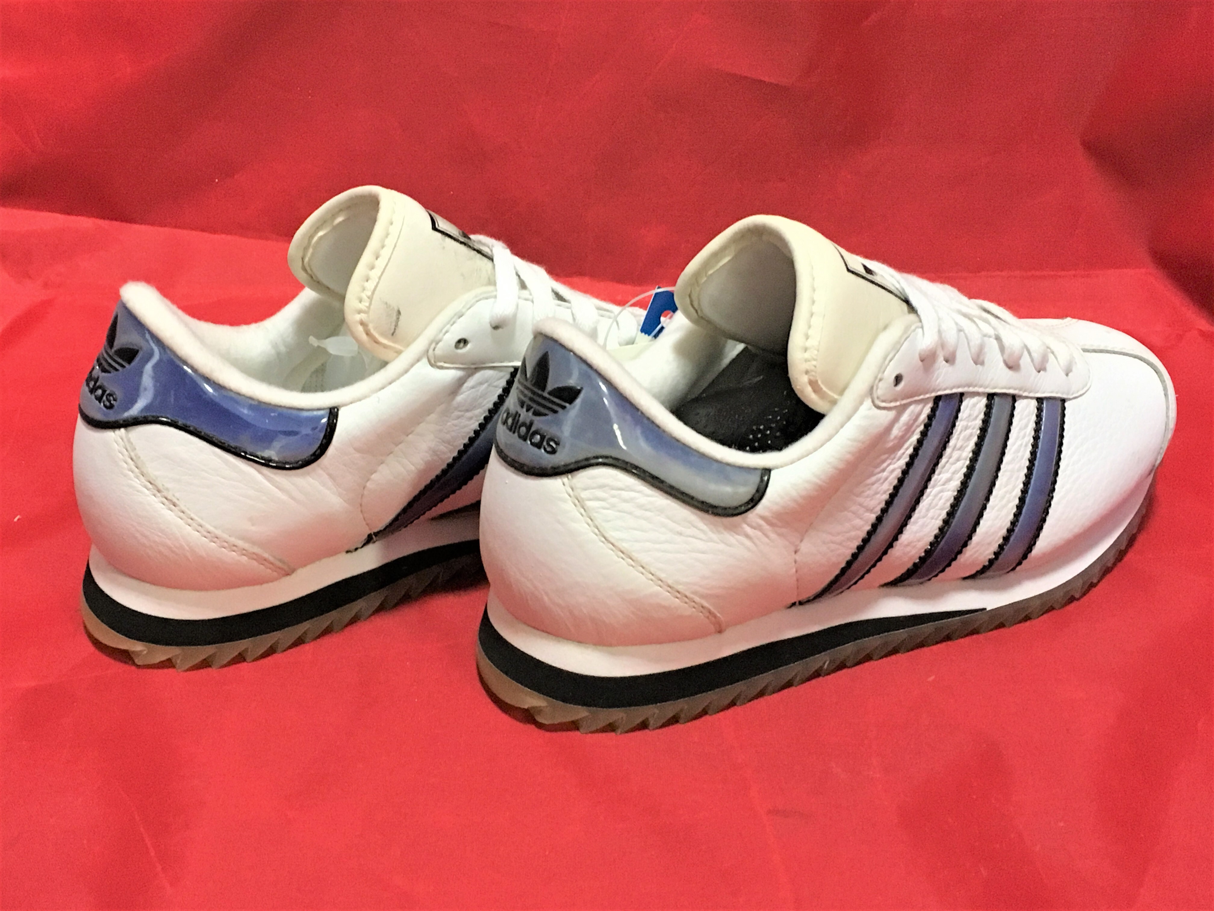 adidas（アディダス） COUNTRY RIPPLE（カントリー リップル） 5 1/2 23.5cm 白/青⑧ | freestars