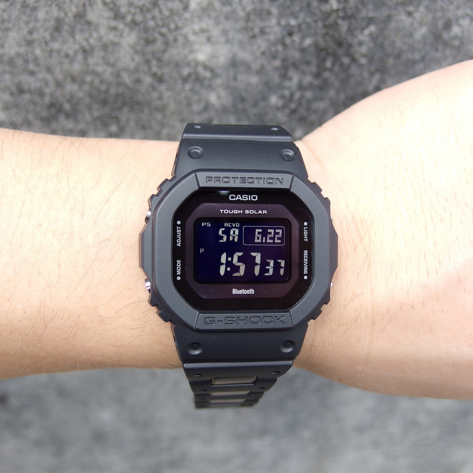 【G-SHOCK】GW-5600シリーズ（ブラック） 電波ソーラー/Bluetooth通信 | 正光堂時計店