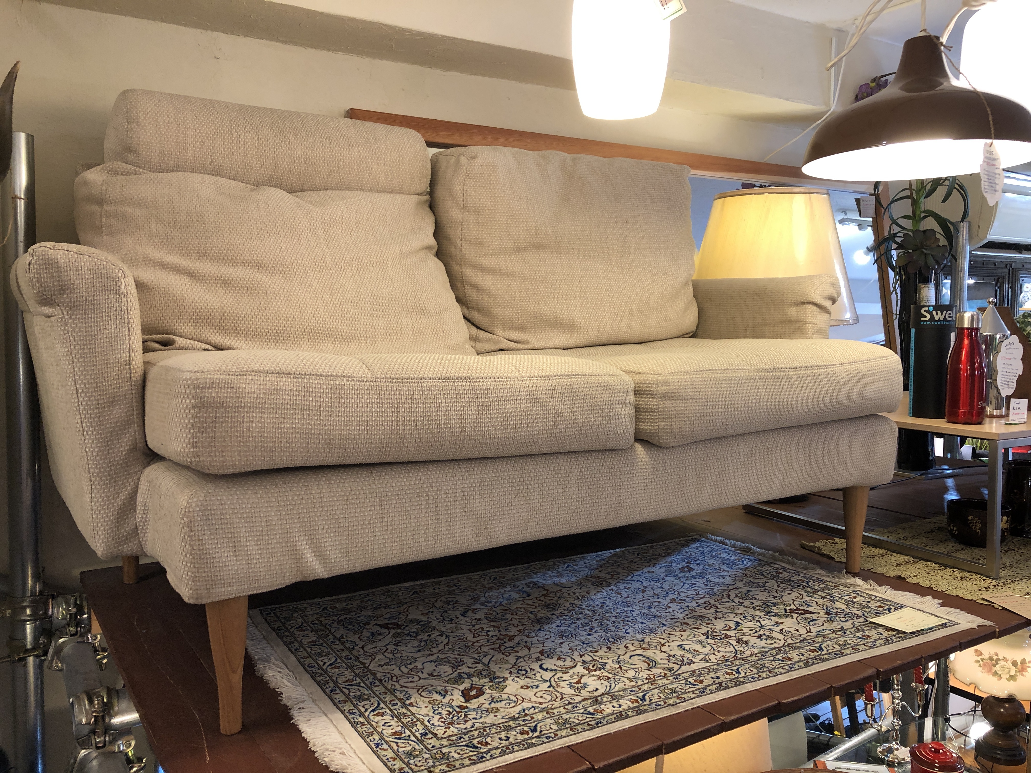 KEYUCA 二人掛けソファ | トリノス-torinoth- | 新宿区神楽坂、杉並区高円寺のリサイクルショップ・古着