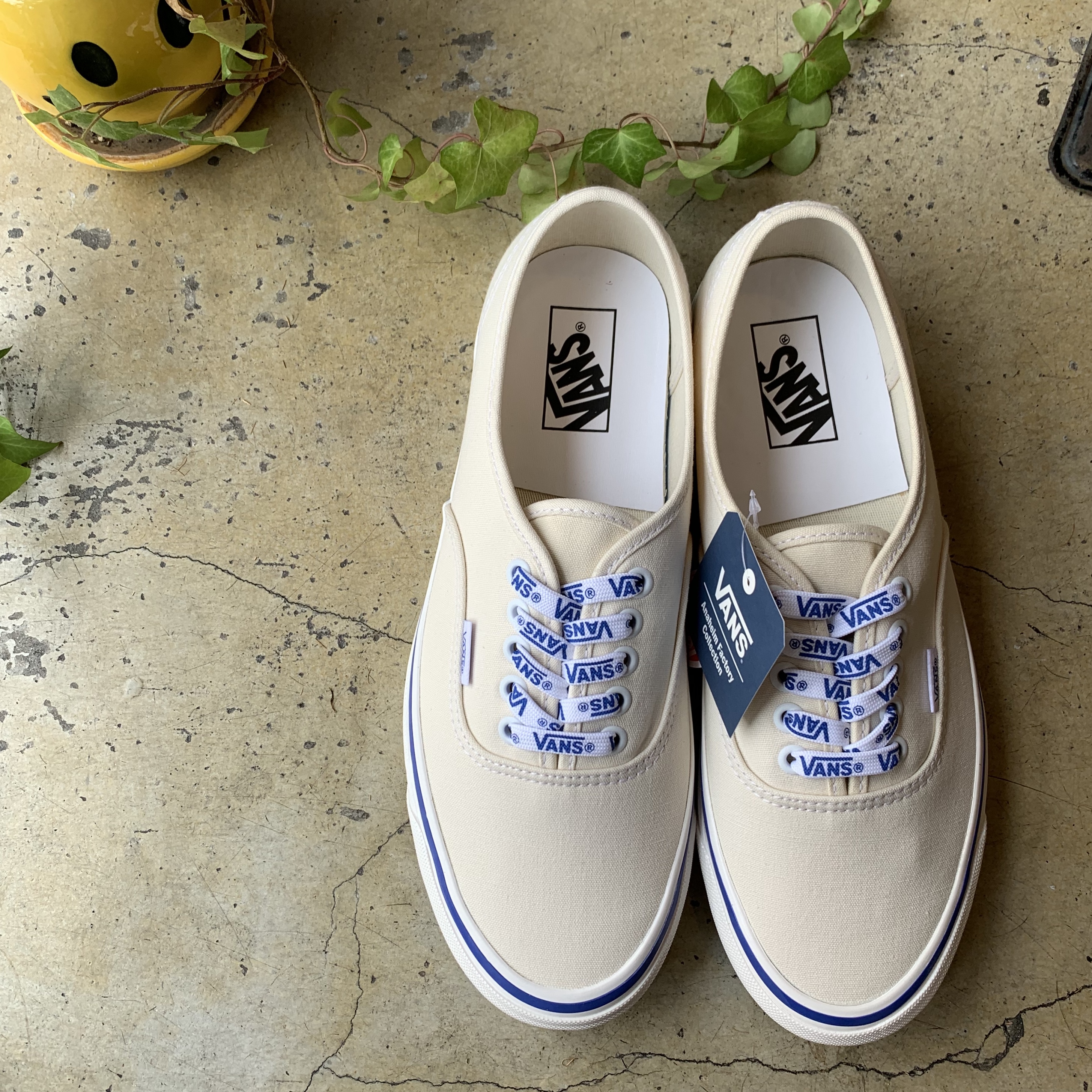 Vans "Authentic Style 44 DX" Anaheim Factory Collection /WHT | Rei-mart