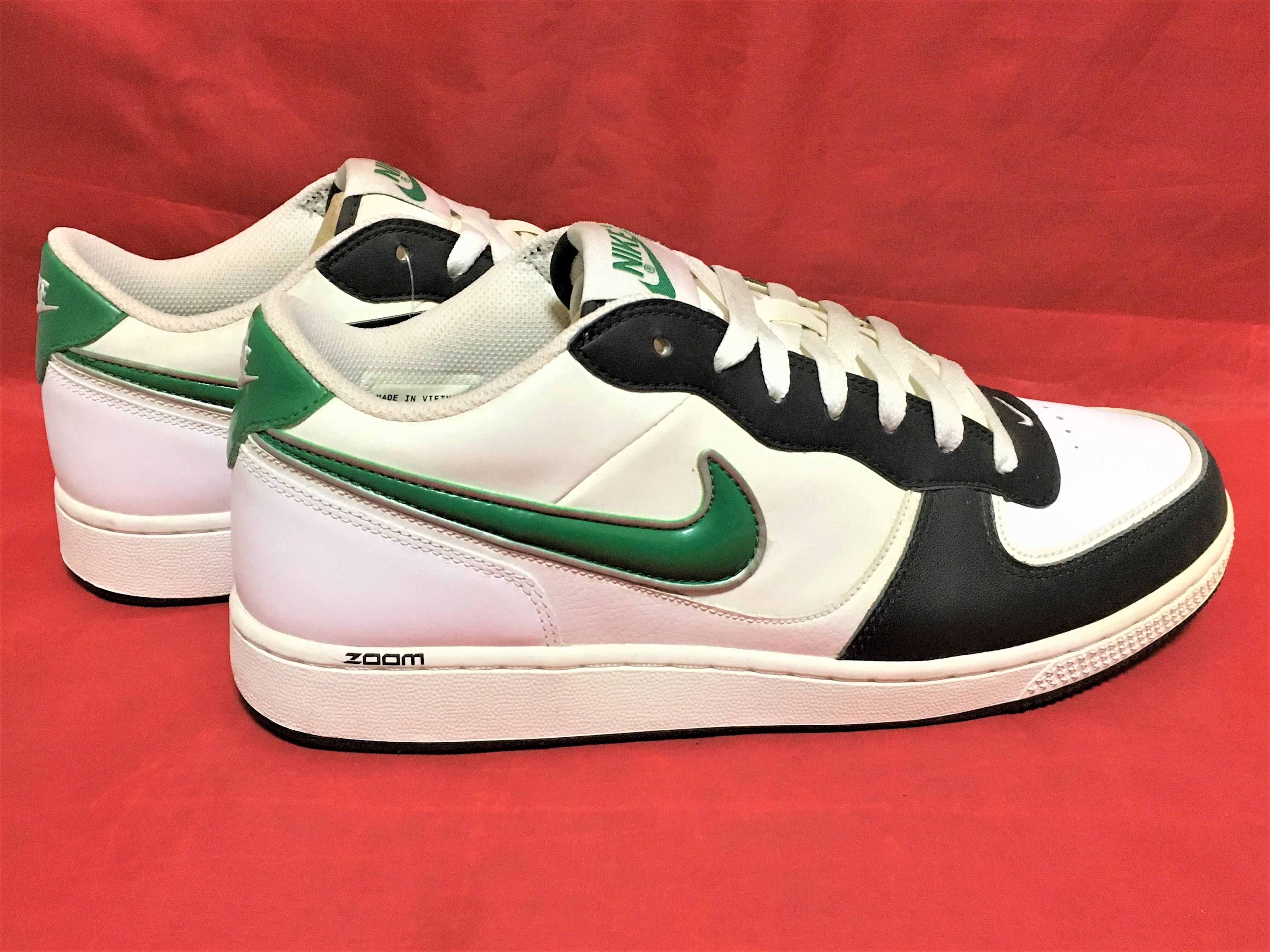 NIKE（ナイキ）AIR ZOOM INFILTRATOR Ⅱ（エア ズーム インフィルトレーター）白/緑 9.5 27.5cm 317555 ...