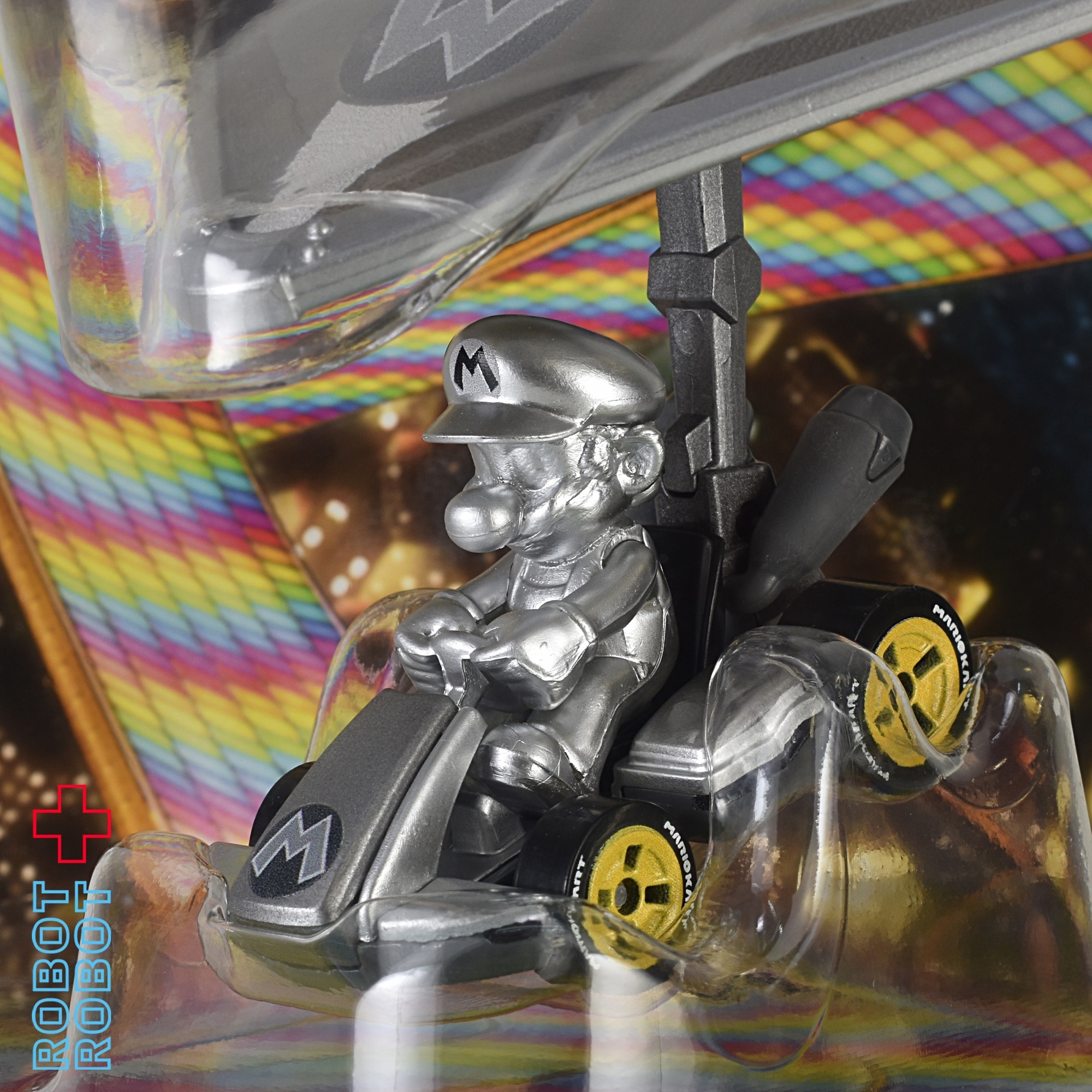 ホットウィール マリオカート メタルマリオ パワーグライダー シルバー SDCC 2019 限定 | ROBOTROBOT