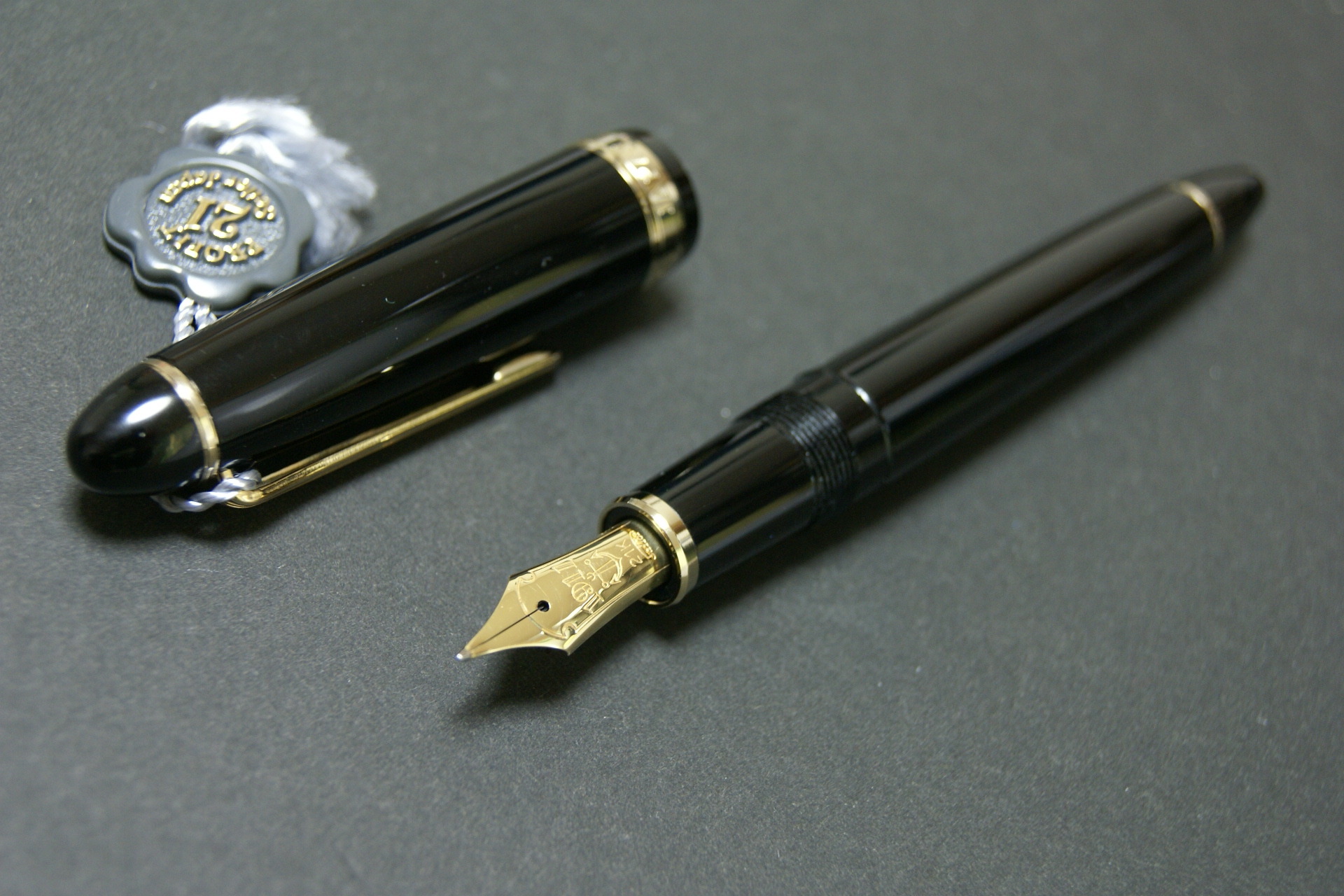セーラー万年筆 プロフィット 21 長刀研ぎ 旧 Sailor Profit 21 (長刀・太字) 21k 00891 川口明弘の調整万年筆