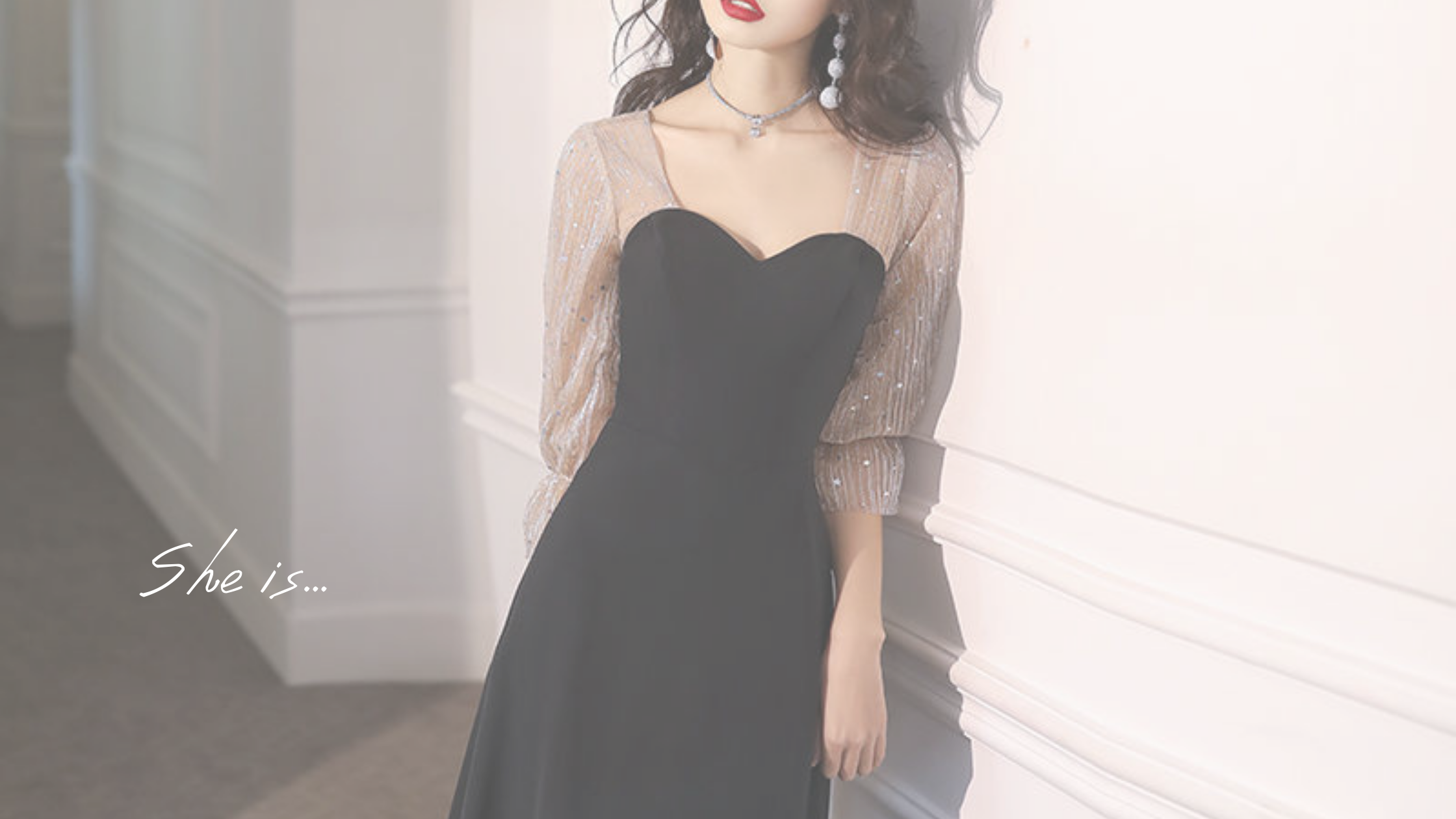 she is... （シーイズ）｜ パーティードレス 通販