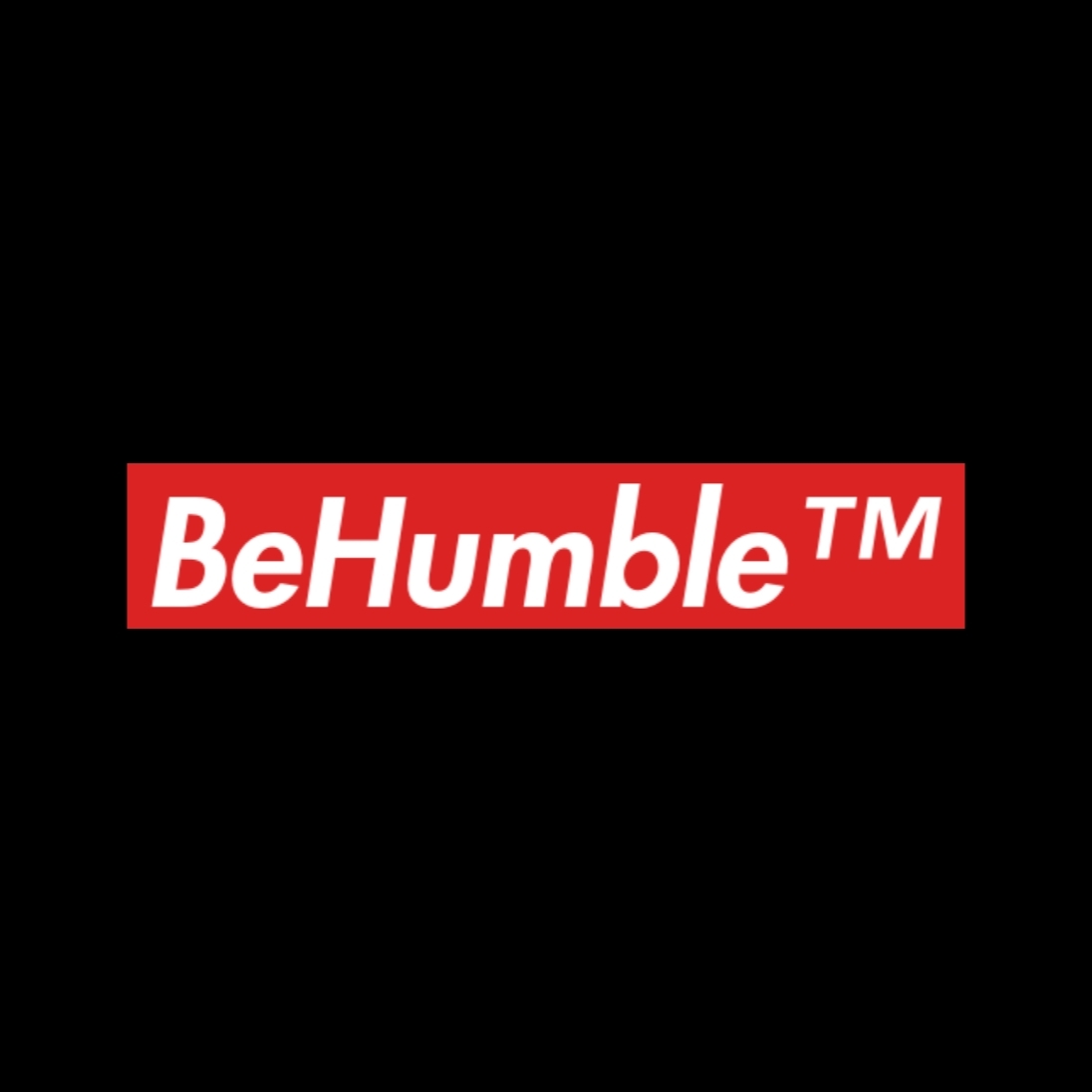 Black with Yellow Logo | Be Humble Team